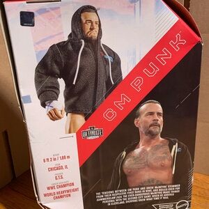 Mattel | Toys | Mattel Wwe Ultimate Cm Punk Action Figure | Poshmark